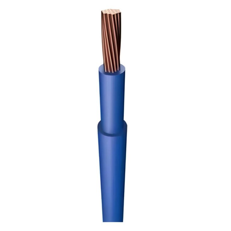 16mm Blue Meter Tail | Flexible Double Insulated Cable