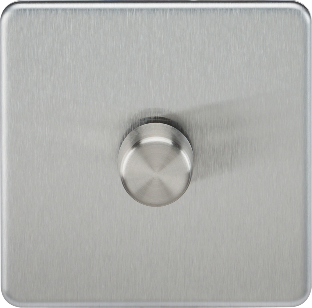 Knightsbridge SF2181BC Brushed Chrome LED Dimmer Knightsbridge SF2181BC Brushed Chrome LED Dimmer