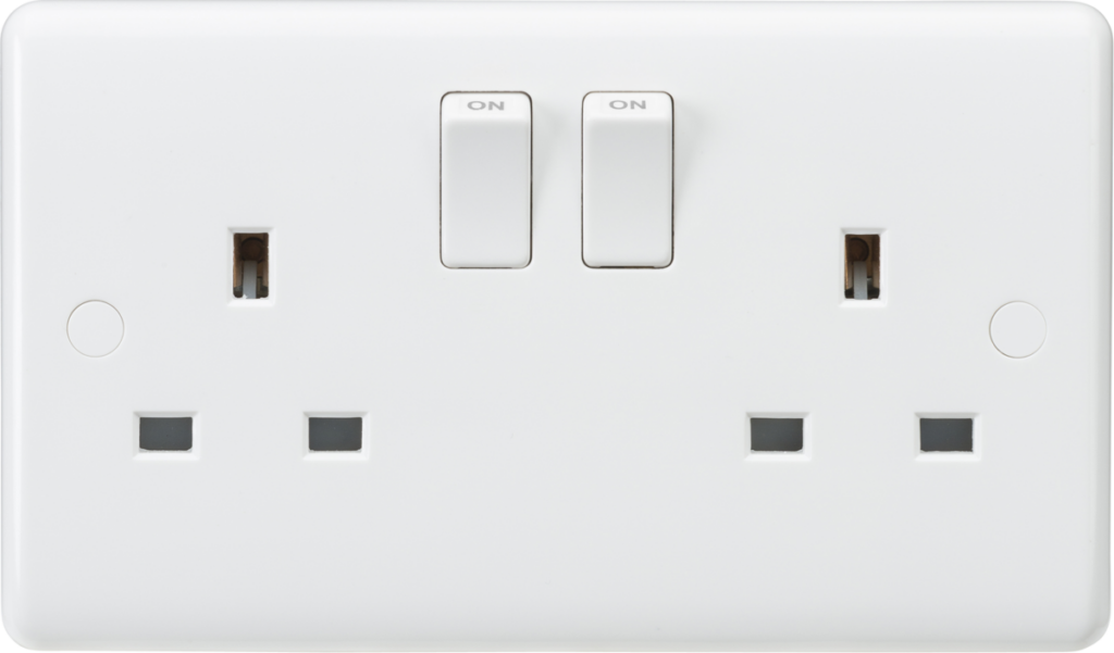 White Moulded Sockets & Switches White Moulded Sockets & Switches