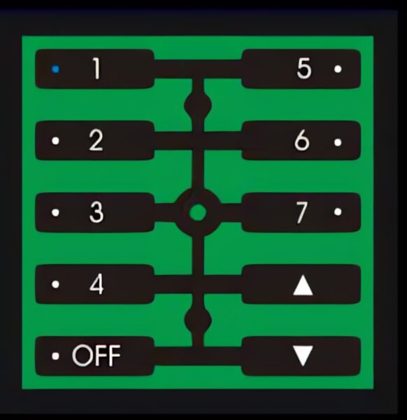 Rako Classic 10-Button Wired Push Button Module Rako Classic 10-Button Wired Push Button Module