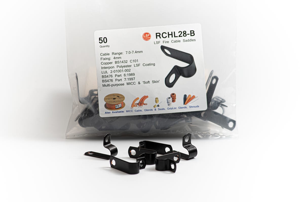 Metal P-Clips For Cable Fixing | Fire-Rated & Heavy-Duty