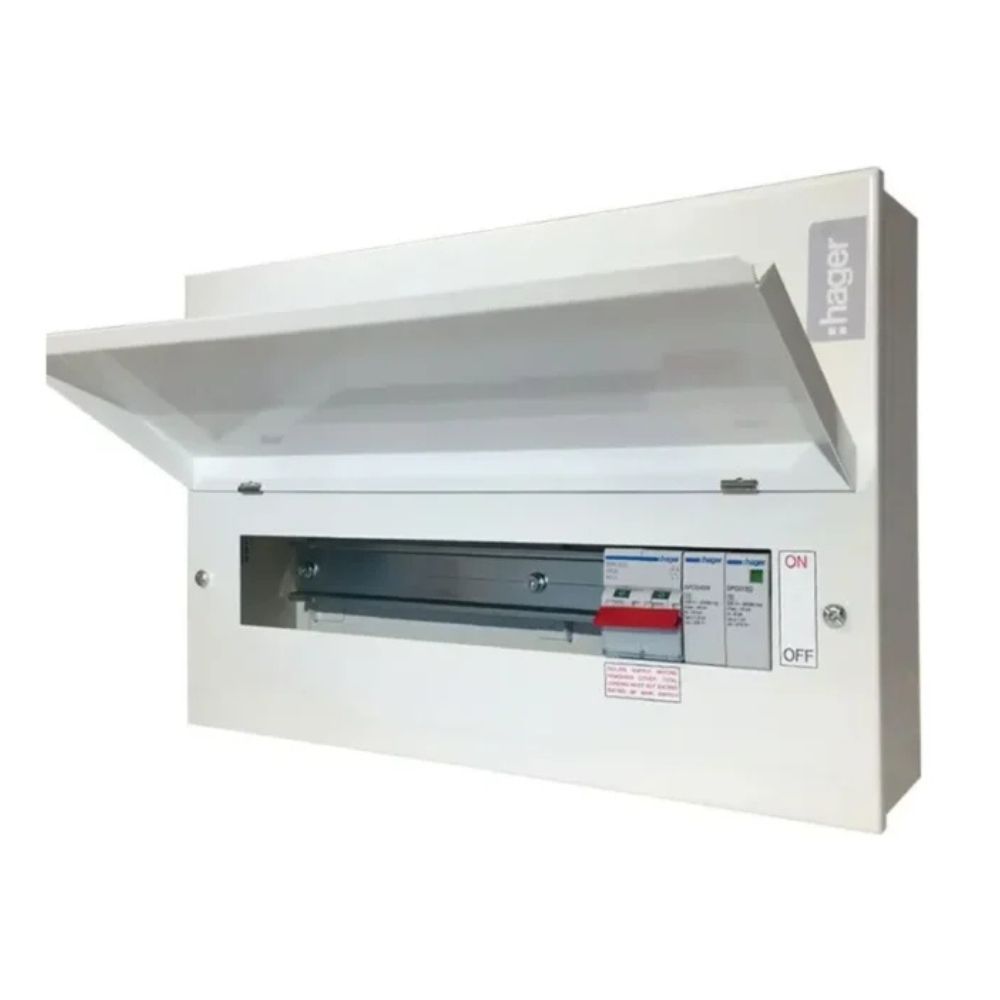Hager Consumer Units – Single & Double Row | Electrical4Less