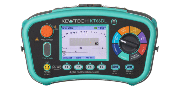 Kewtech KT66ET Kit With KT66DL