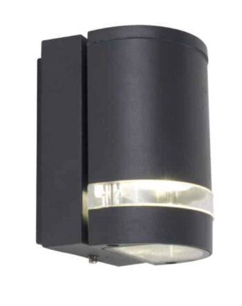 Lutec Focus Round External Wall Light