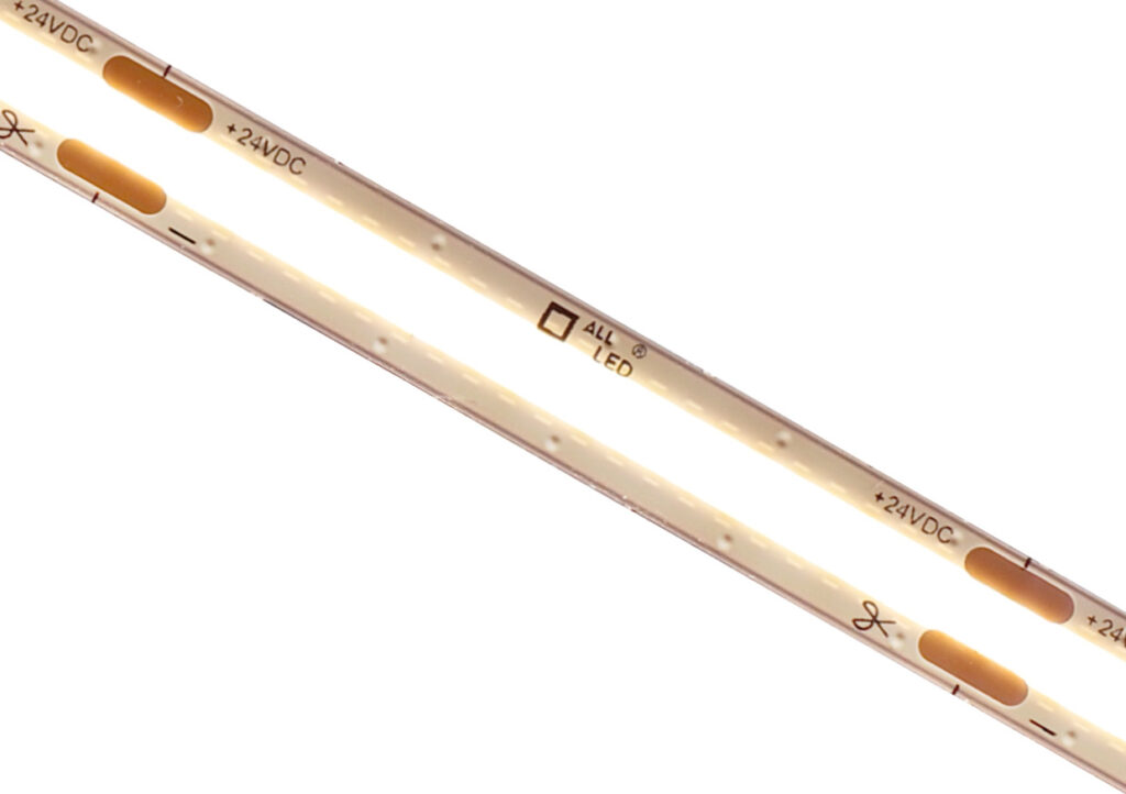 4000K IP20 COB Dotless LED Strip Light - Seamless Glow