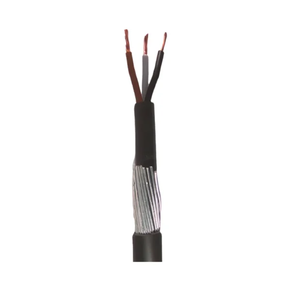 3 Core 6mm Steel Wire Armoured Cable 6943X - 1m