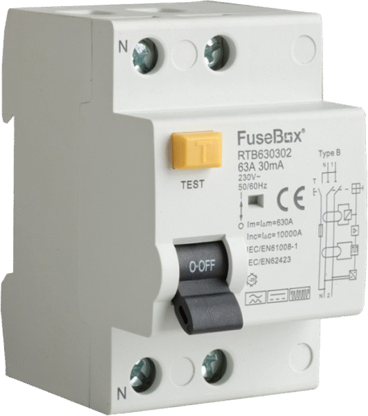 RCD Protection | Type A, B, F – FuseBox, Hager & More