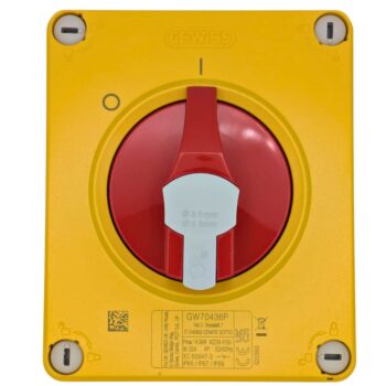 Gewiss GW70436P 32A Rotary Isolator