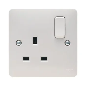 Hager Sollysta 2 Gang Switched Socket USB C+C PD