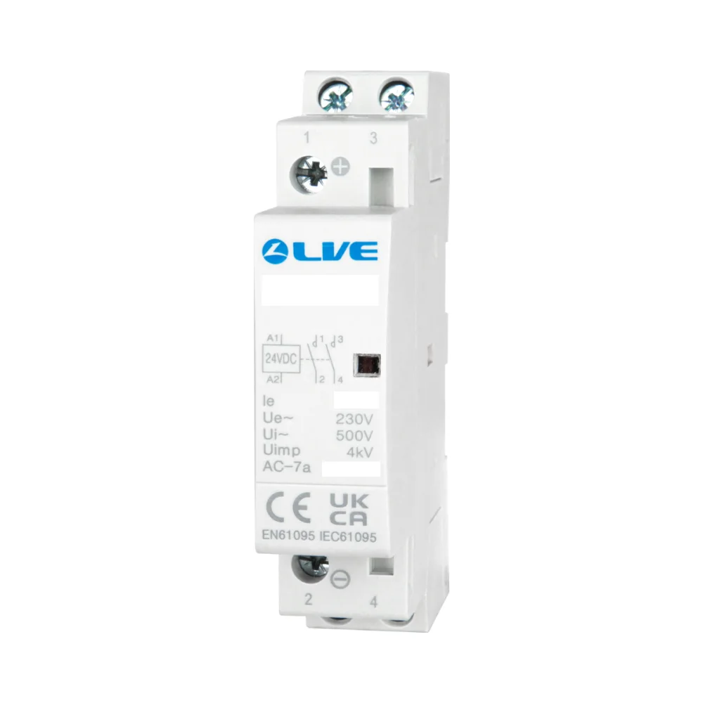 2 Pole 20A 2NO AC Contactor/24V DC Coil
