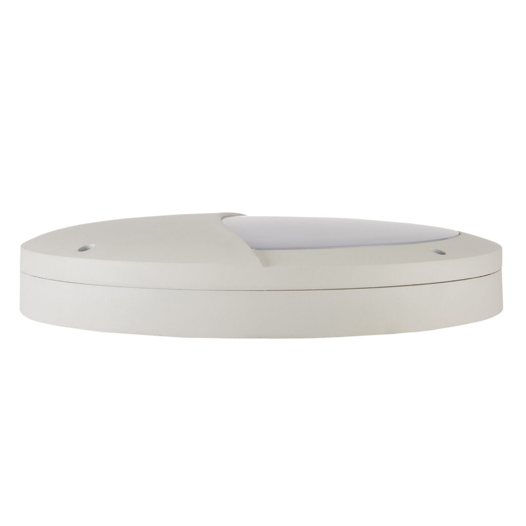 Saxby Luik 18W Eyelid Casing - IP65 Textured Matt White
