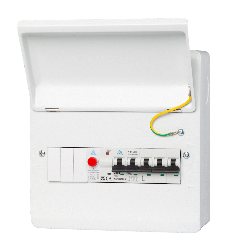 3 Phase EV Consumer Unit - Electrical4less