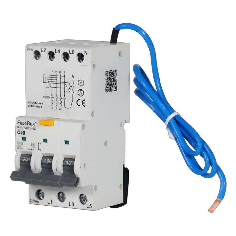 FuseBox R3PN10C5030BD Curve C 3 Phase 50A RCBO