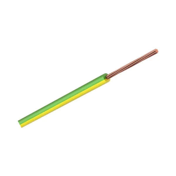6mm Single Core LSZH Green / Yellow Cable 64916BR50
