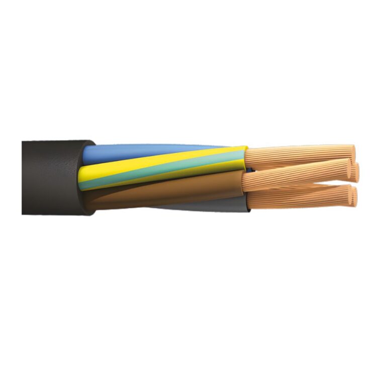 4 Core 4mm H07RN-F Cable – 50m Drum | Tough Industrial