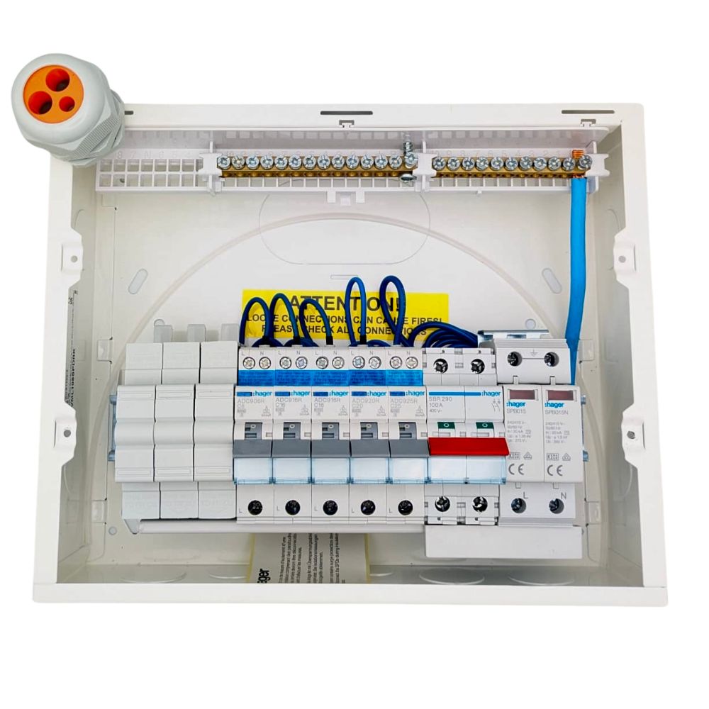 Hager Consumer Units – Single & Double Row | Electrical4Less