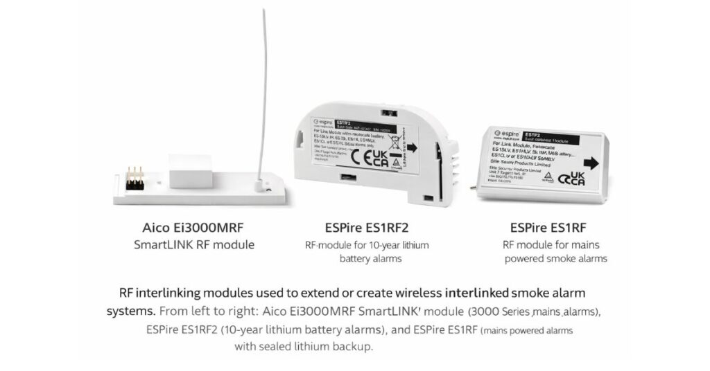 Interlinking Smoke Alarms Explained | Wired Vs RF Systems