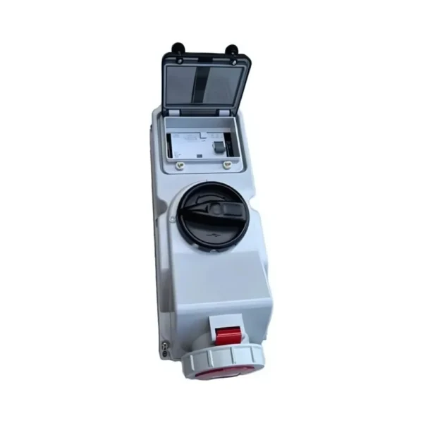 Industrial 63A Three Phase Socket With Built-in RCD