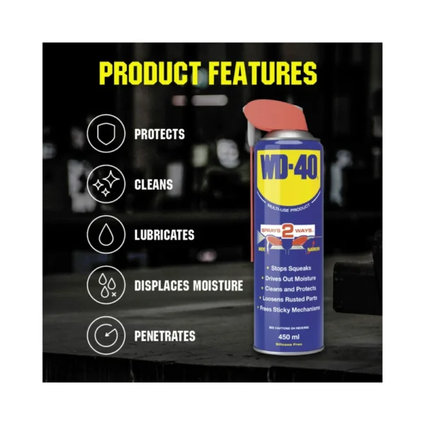 WD-40 Multi-Use Smart Straw 450ml Canister