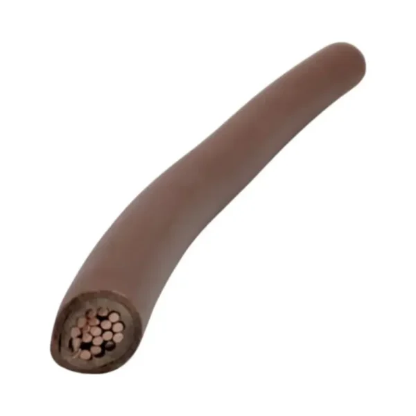 25mm Brown Flexible Meter Tails | Sold By The Meter