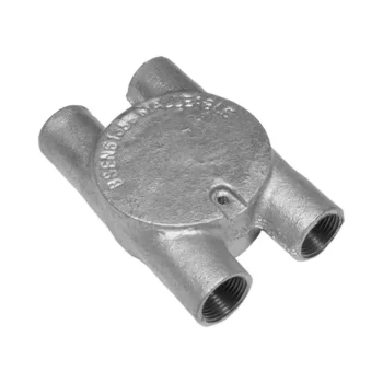 25mm 2 Way Galvanised BESA Box