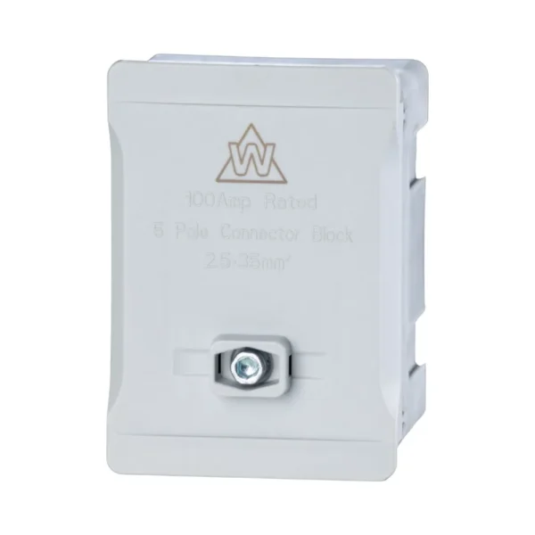 Single Pole 100A Grey Terminal Block