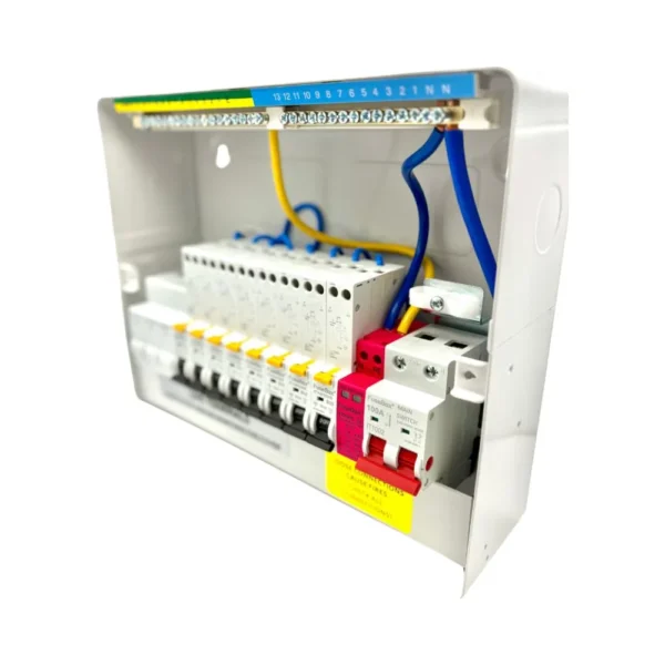Populated Fusebox 11 Way Consumer Unit With RCBOs