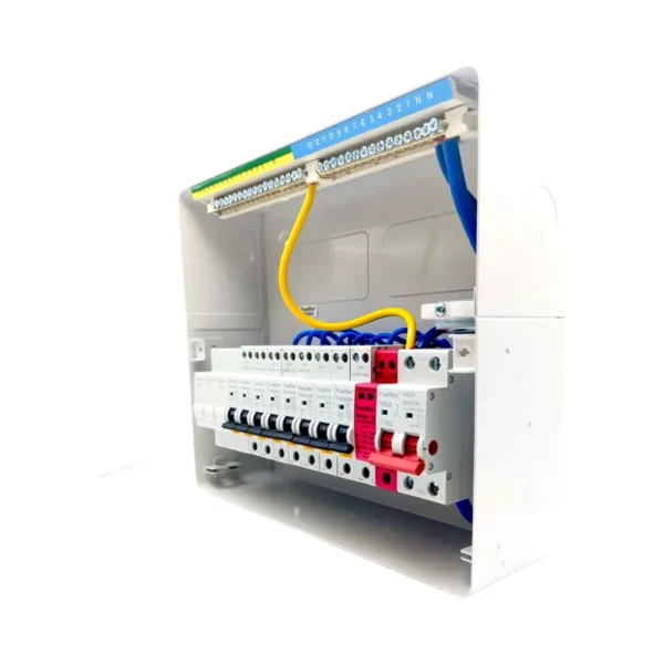 Fusebox With 8 Bi Directional RCBOs