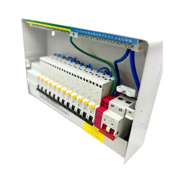 Populated Fusebox 15 Way Consumer Unit Kit Complete
