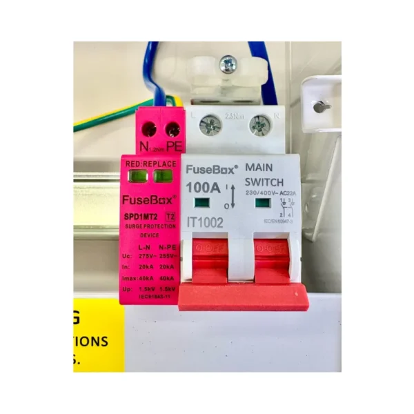 Populated FuseBox 21 Way Consumer Unit With RCBOs