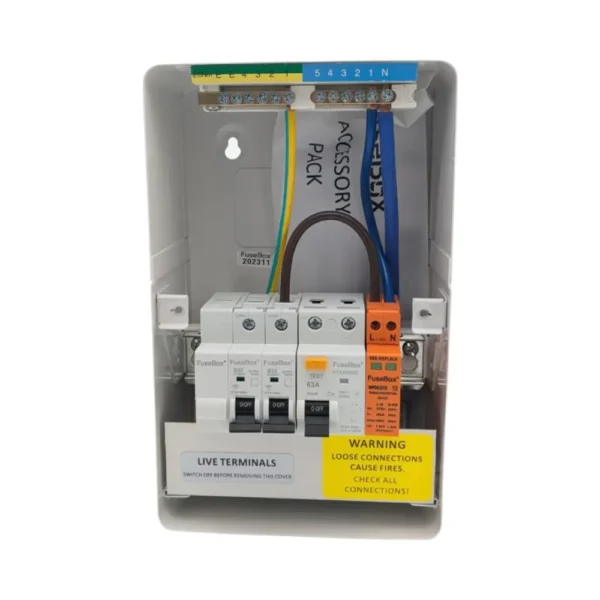 FuseBox EV32RAX EV Charger Consumer Unit
