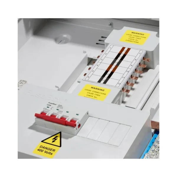 Fusebox TPN04FB 4 Way 125A Three Phase Board
