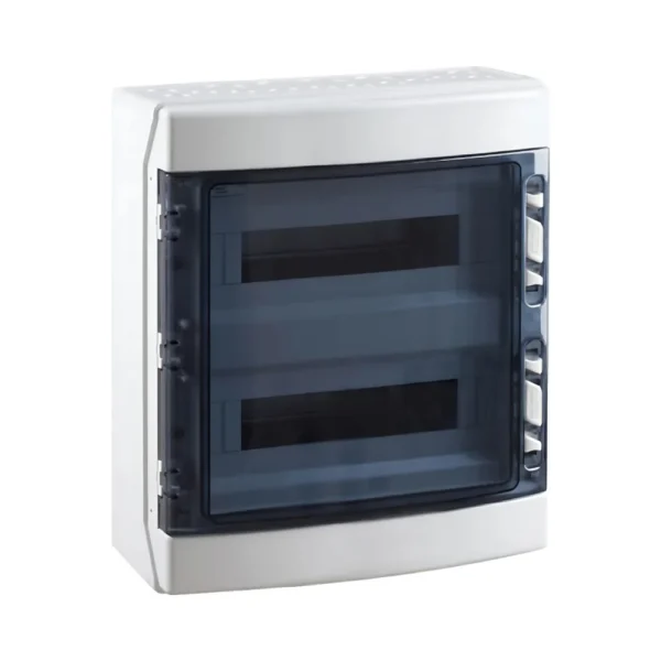 36 Module IP65 Dual Row Plastic Enclosure
