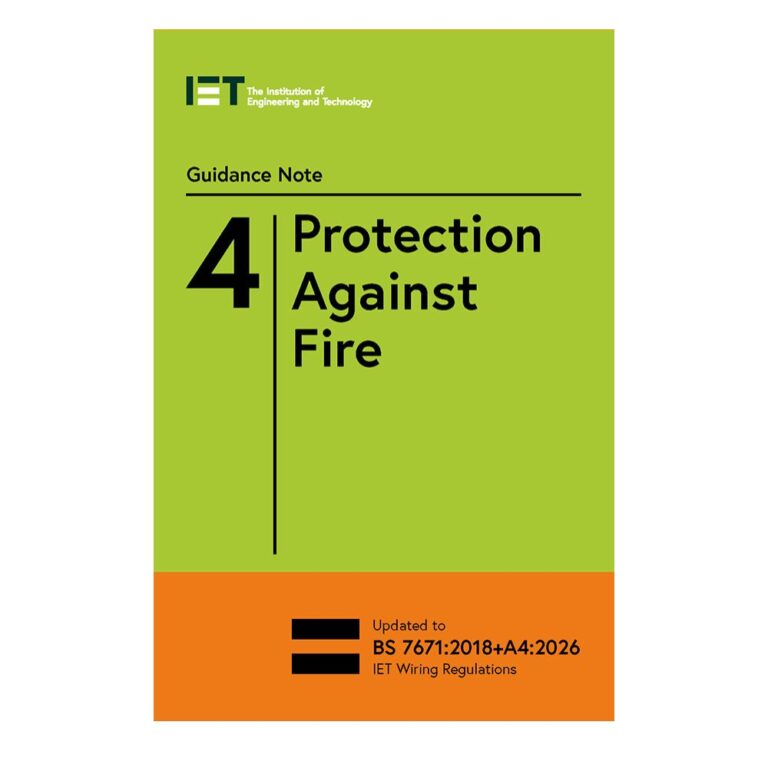 Guidance Note 4 Amendment 4 – Protection Against Fire
