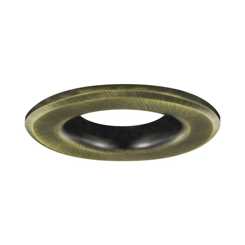 Integral LED Luxfire Fire Rated Downlight Bezel - Brass