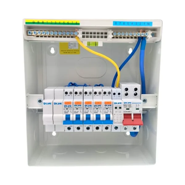 Live Electrical 7 Way SPD Metal Consumer Unit Kit