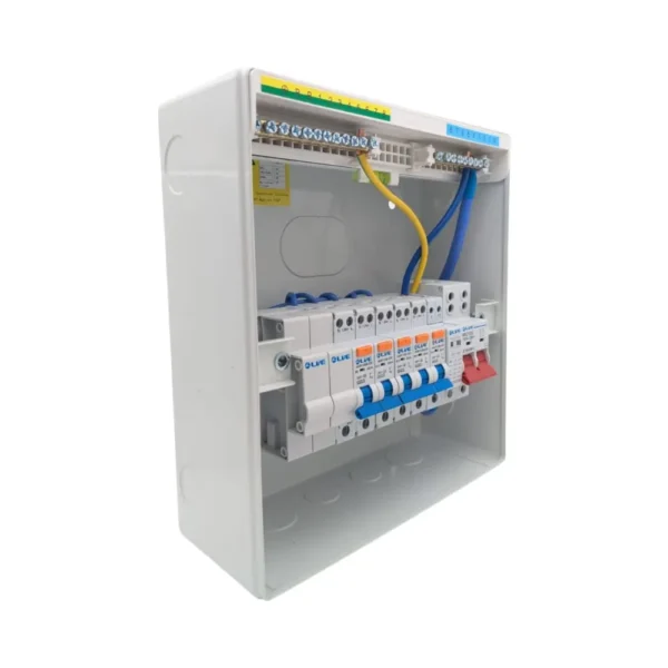 Live Electrical 7 Way SPD Metal Consumer Unit Kit