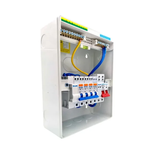 Live Electrical 5 Way SPD Metal Consumer Unit Kit