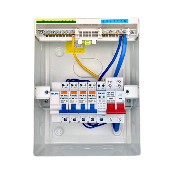 Live Electrical 5 Way SPD Metal Consumer Unit Kit