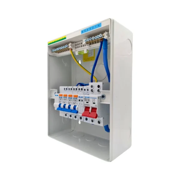 Live Electrical 5 Way SPD Metal Consumer Unit Kit