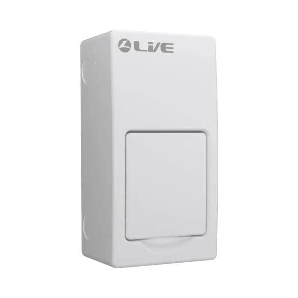 Live Electrical LSMC04 4 Module Metal Enclosure