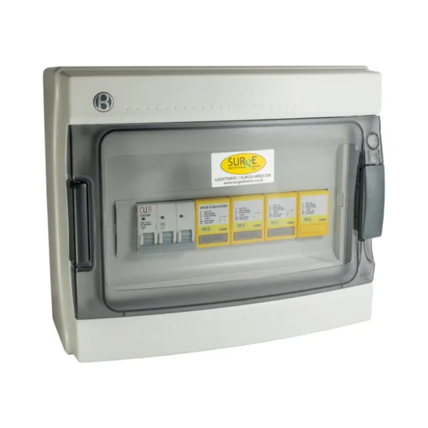 IP65 Type 1 SPD With MCB & Type 2 & 3 Combined
