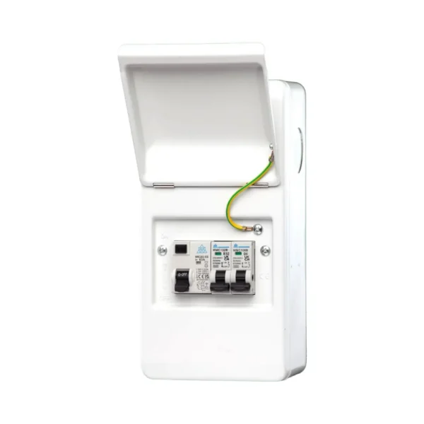 WCED WMGU04/632 Metal Garage Consumer Unit