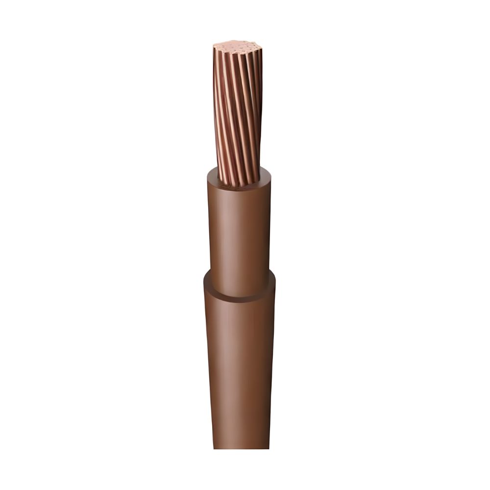 35mm 6181Y Brown Flexible Meter Tail | Cut Per Metre
