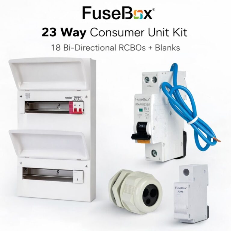Populated RCBO Consumer Units Bundles & Kits