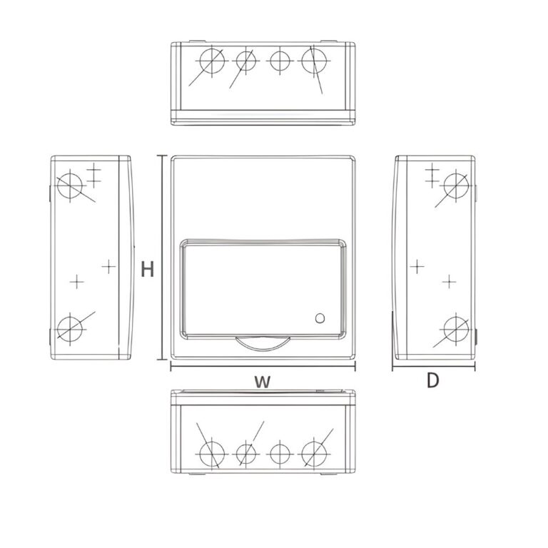 LSMC840SP-P 3 Phase EV Charger Consumer Unit C Curve